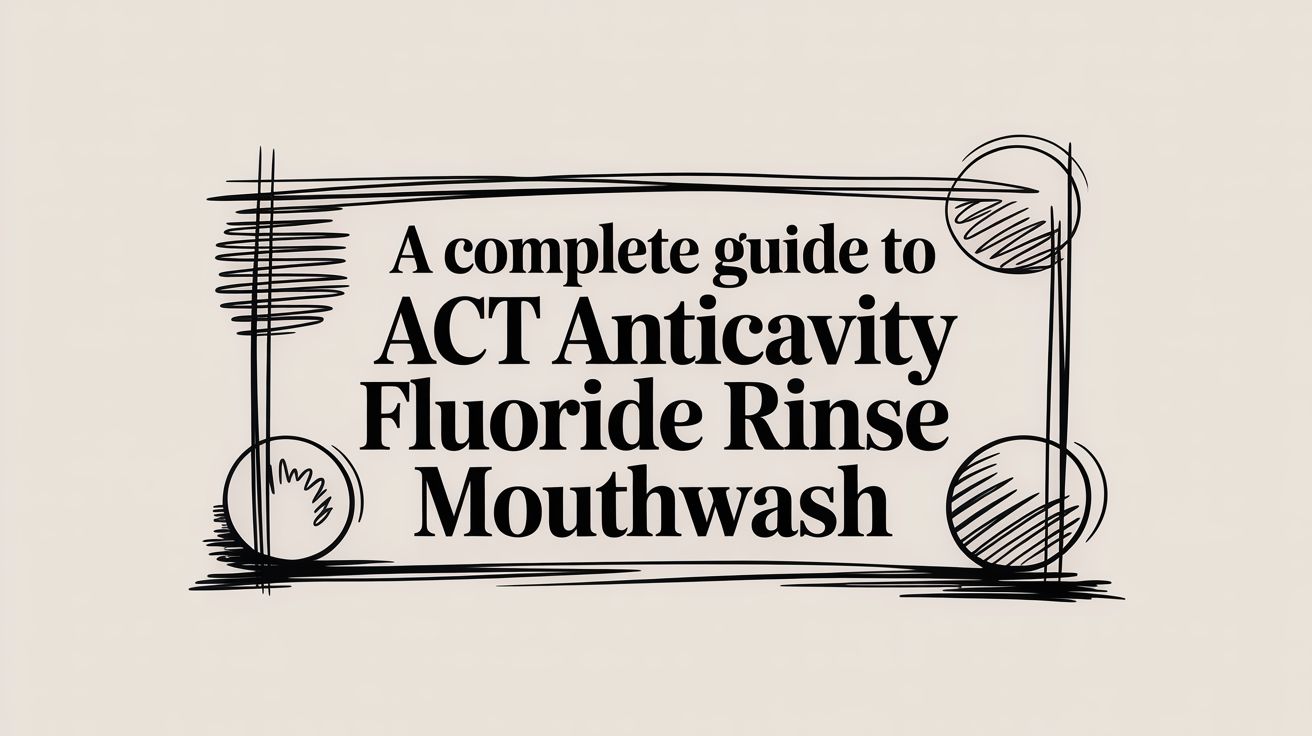 A Complete Guide to ACT Anticavity Fluoride Rinse Mouthwash ...