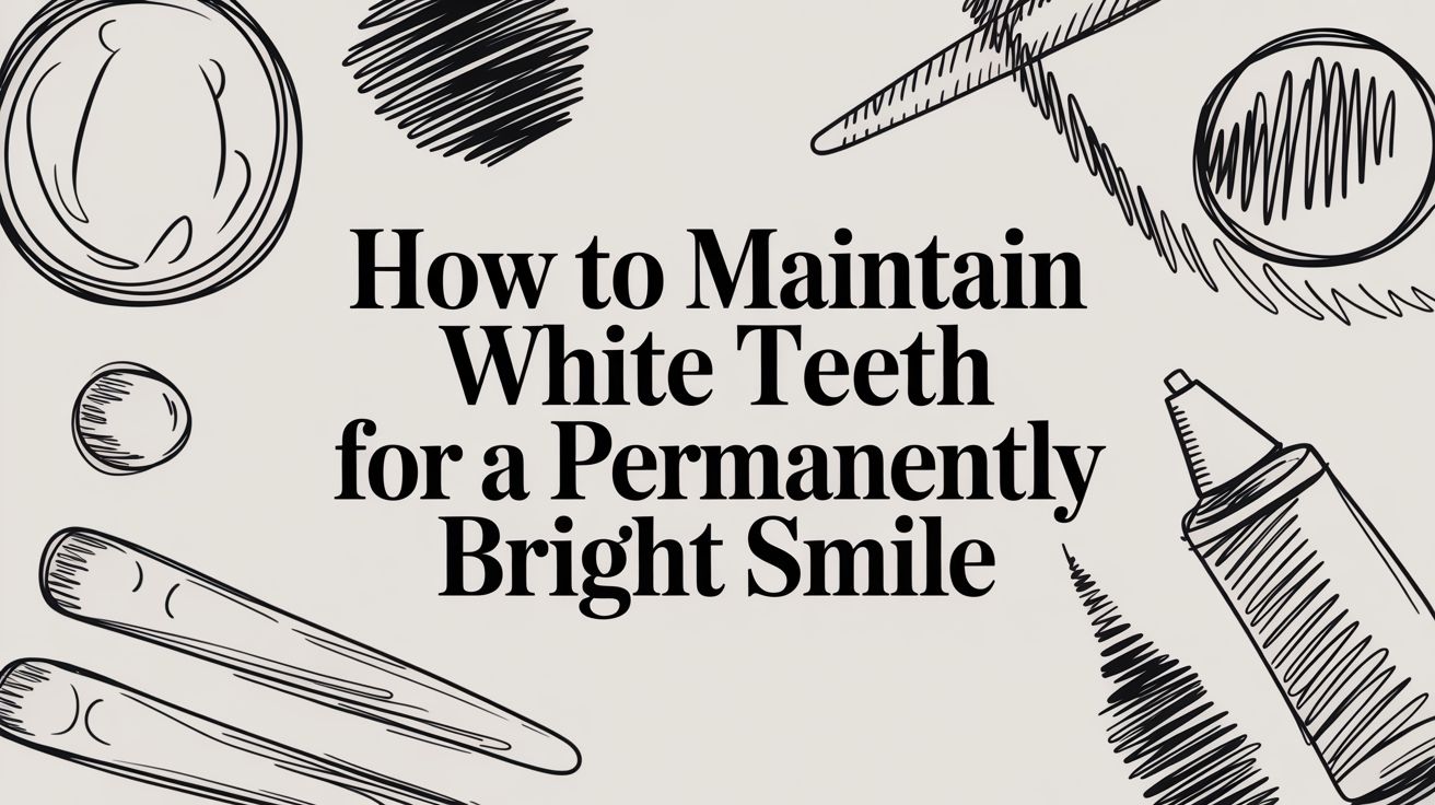How to Maintain White Teeth for a Permanently Bright Smile ...