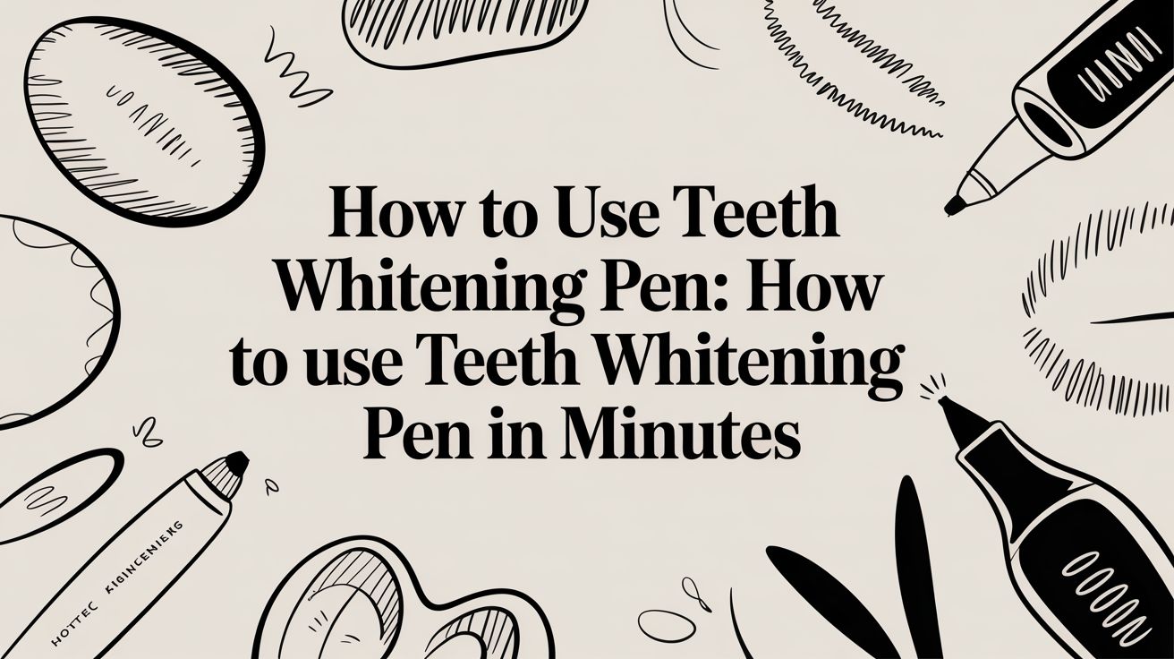 How to Use Teeth Whitening Pen: how to use teeth whitening pen in minu ...