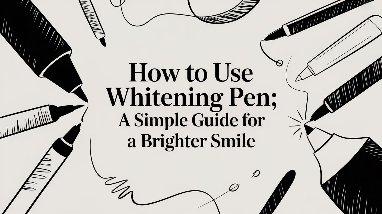 How to Use Whitening Pen: A Simple Guide for a Brighter Smile ...