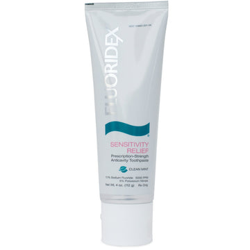 Fluoridex Sensitivity Relief Toothpaste 1.1% Sodium Fluoride 5% ...